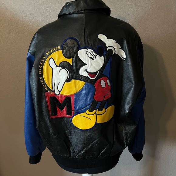 Mickey Unlimited | Jackets & Coats | Amazing Black Colorful Mickey ...